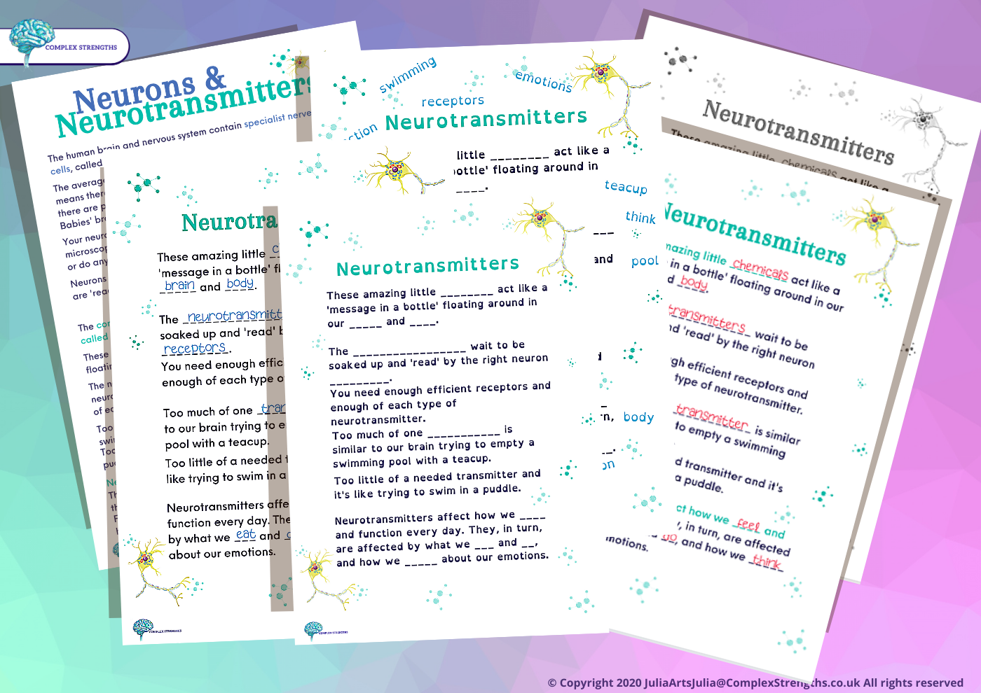Neurons & Neurotransmitters Bundle