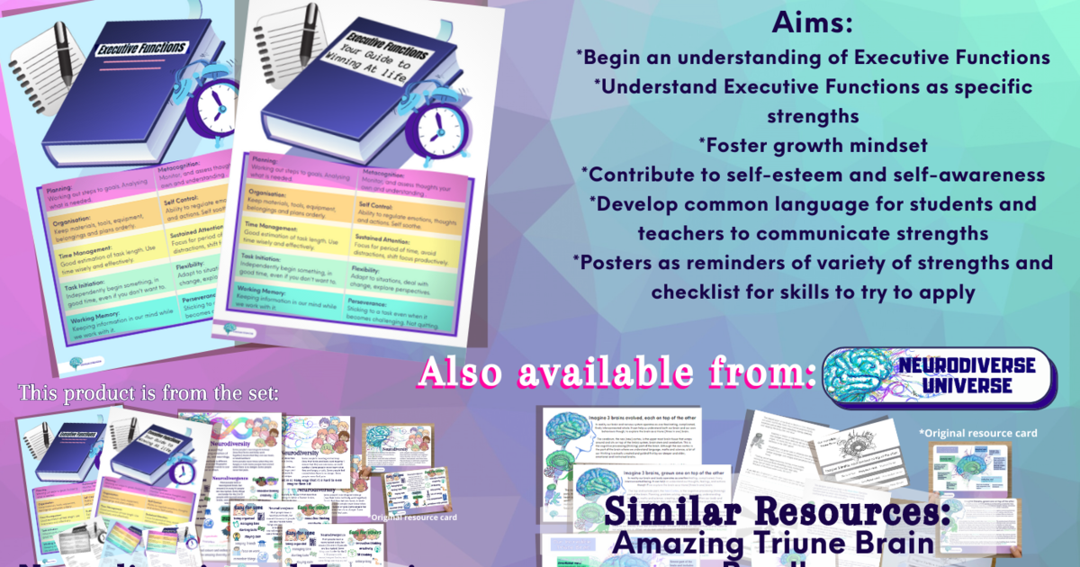 A2/A3 Executive Functions Poster